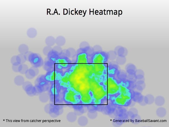 R.A. Dickey’s Unique Stuff and Conventional Problems | FanGraphs Baseball