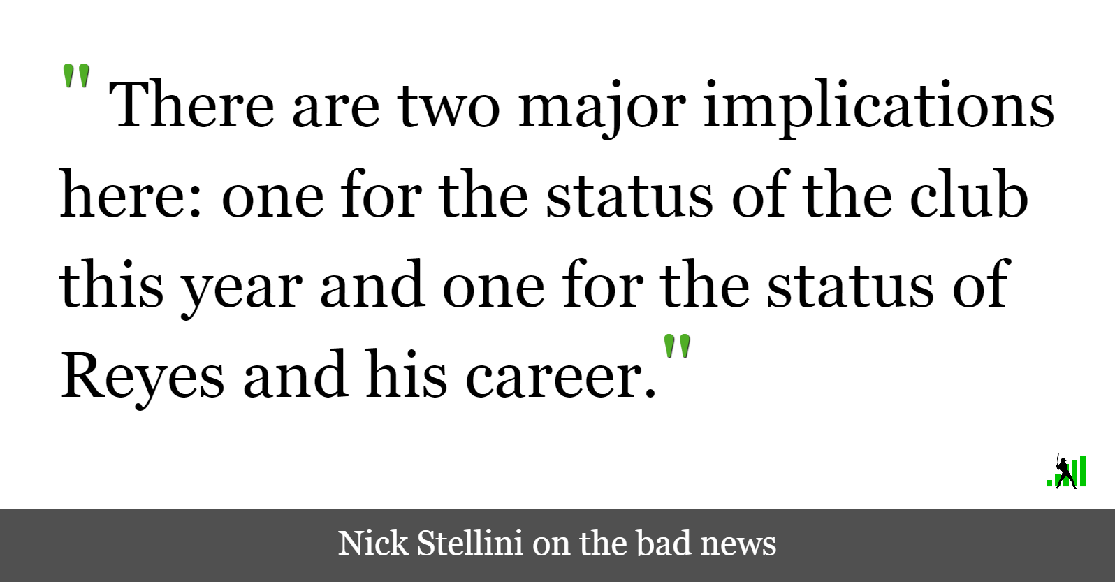 Alex Reyes Is the Season’s First Injury Victim | FanGraphs Baseball