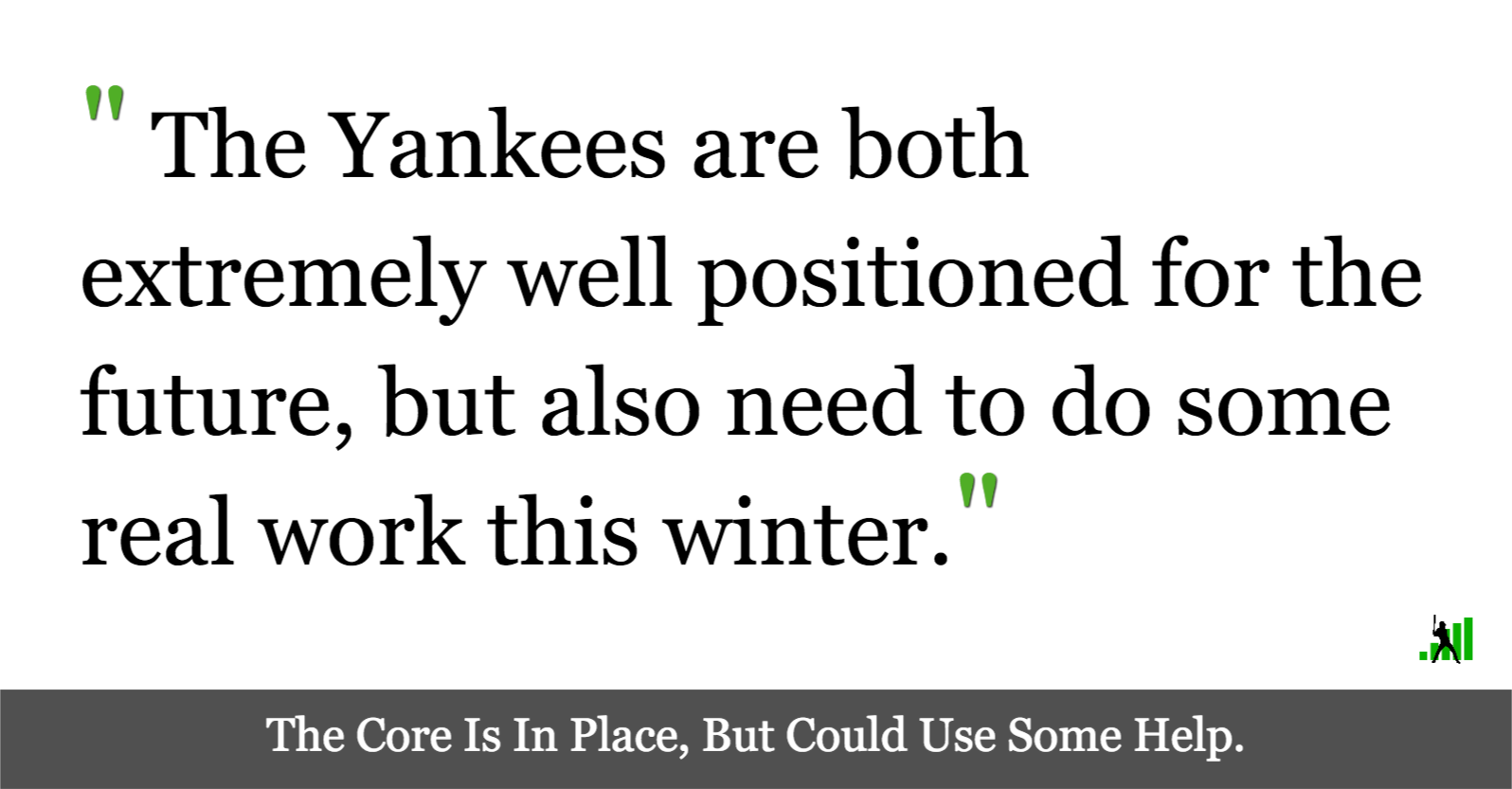 The Yankees’ Path Forward | FanGraphs Baseball