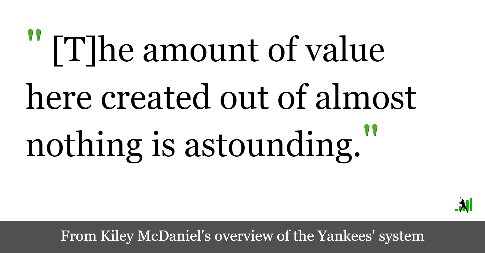 Top 27 Prospects: New York Yankees | FanGraphs Baseball