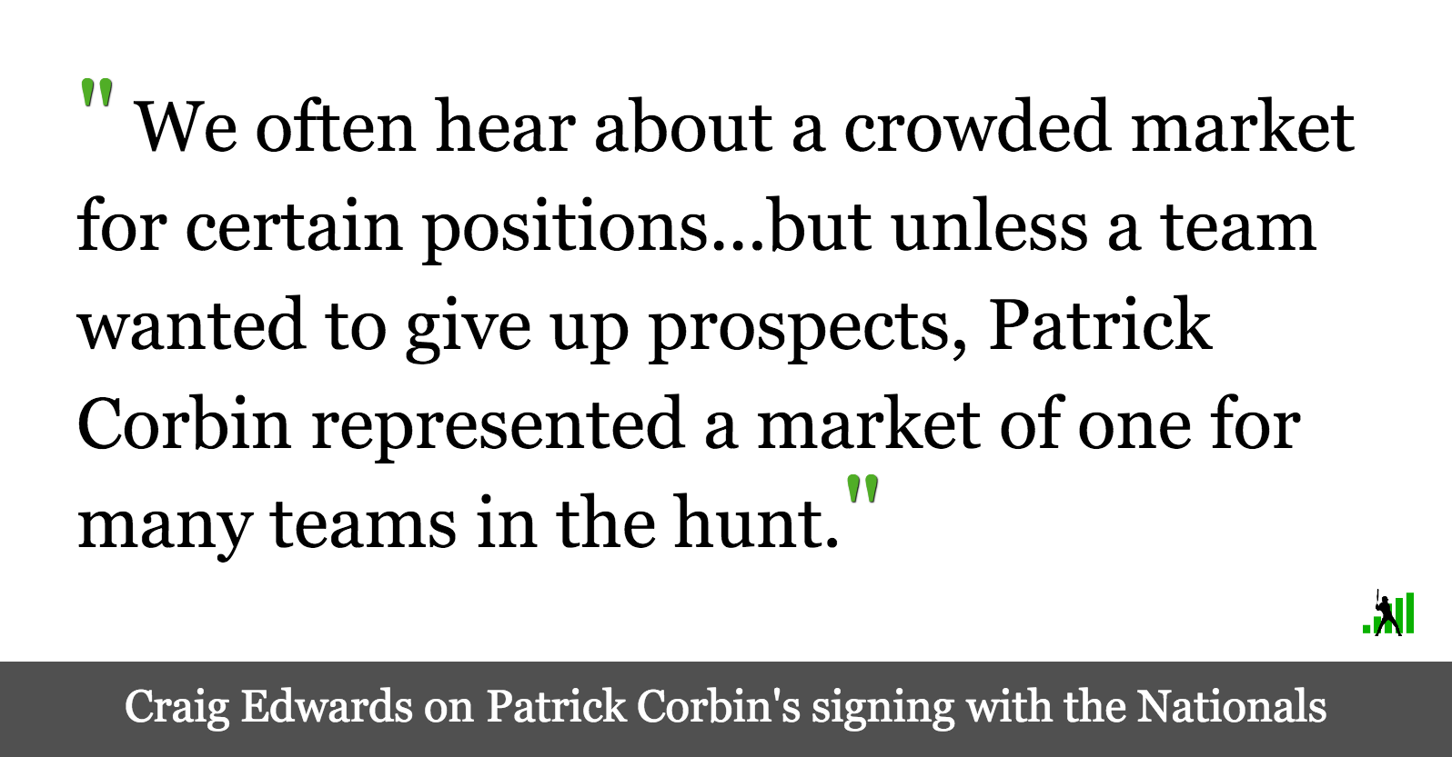 Nationals Get Another Ace in Monster Deal with Patrick Corbin ...