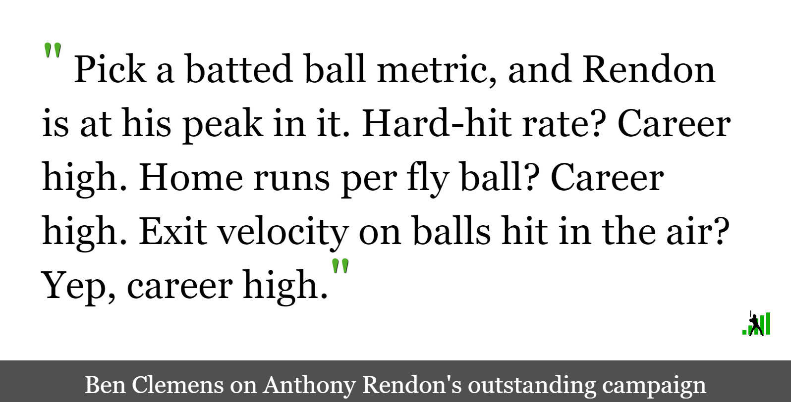 Anthony Rendon Keeps Getting Better | FanGraphs Baseball