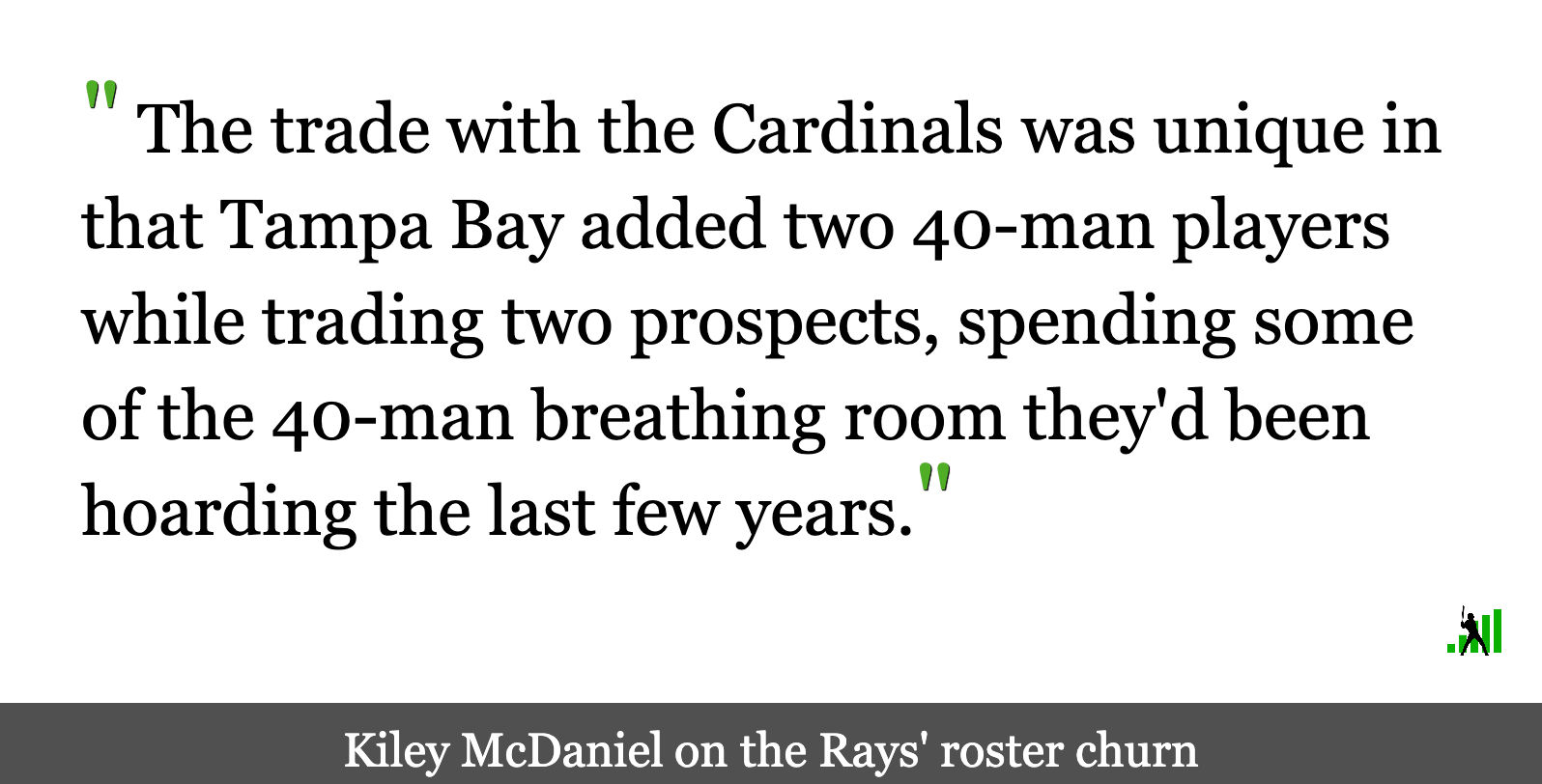 Rays Continue Their Roster Churn | FanGraphs Baseball