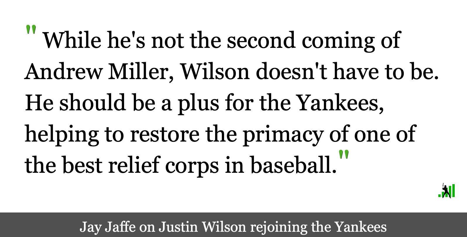 Yankees Take a Left Turn with Justin Wilson | FanGraphs Baseball